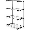 Amazon.com: Whitmor 4 Tier Shelf Tower - Closet Storage Organizer ...