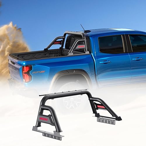 Roll Bar | Adjustable Sport Chase Rack for Mid Size Pickup Truck ...