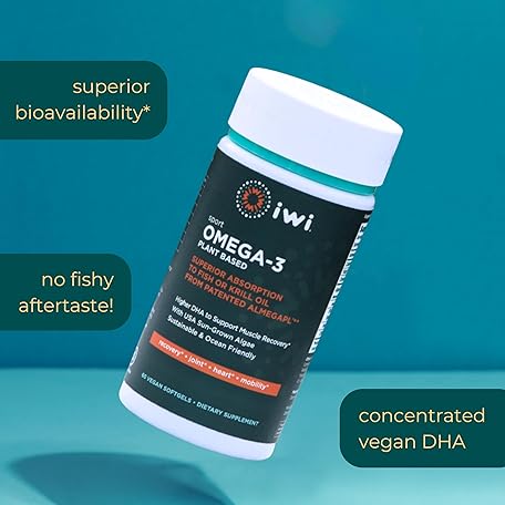 Mua iwi Omega-3 Sport, 60 Softgels (30 Servings), Plant-Based Vegan ...