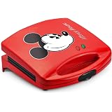 Amazon.com: Disney DCM-5 Classic Mickey 2-Slice Sandwich Maker, Black ...