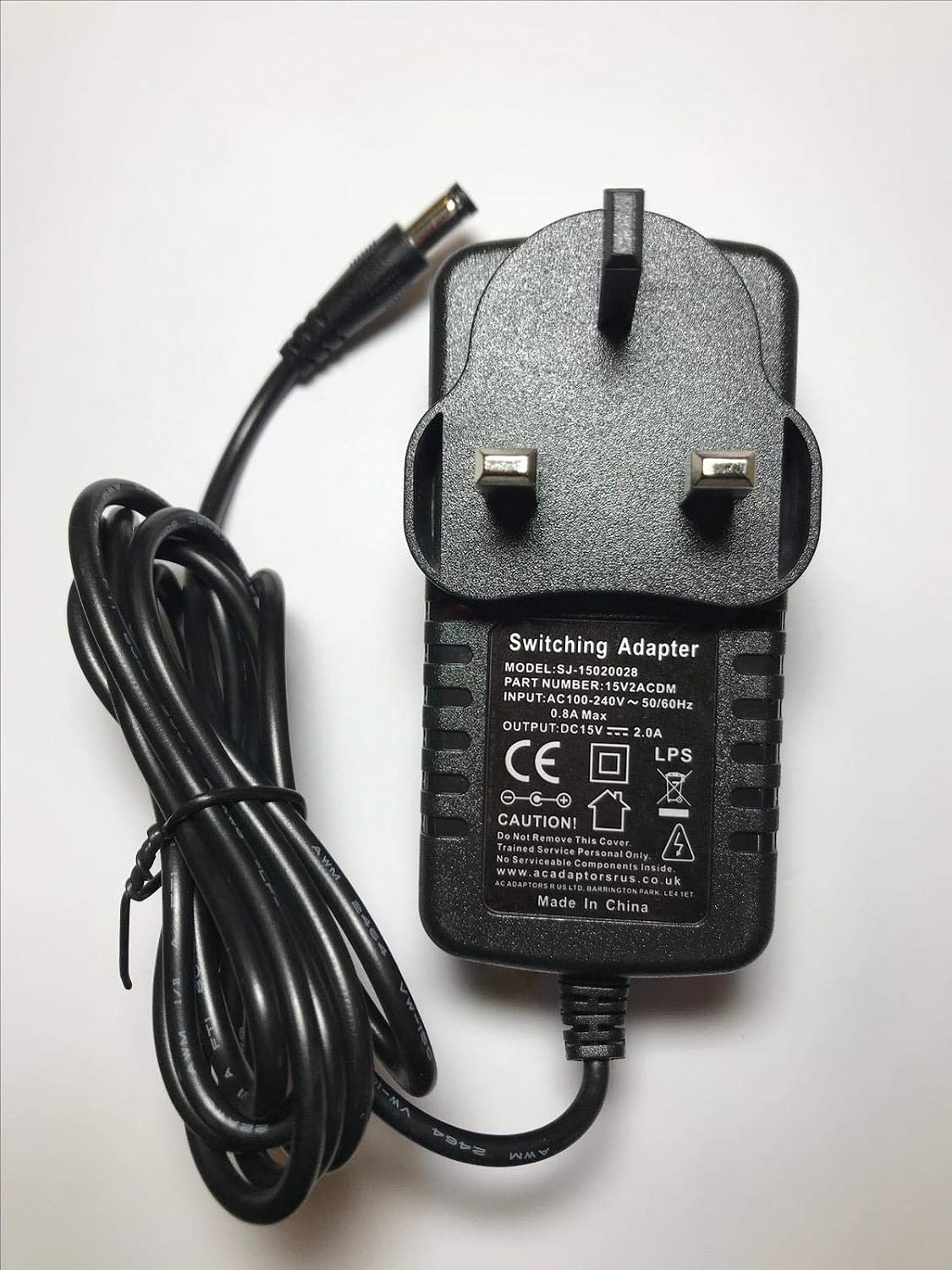 Replacement for 15V 1000mA JODEWAY JOD-S-150100BS AC: Amazon.co.uk ...