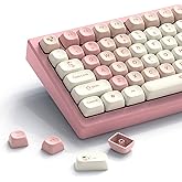Amazon.com: Womier Keycaps - Crystal Jelly Keycaps, Side Printed ...