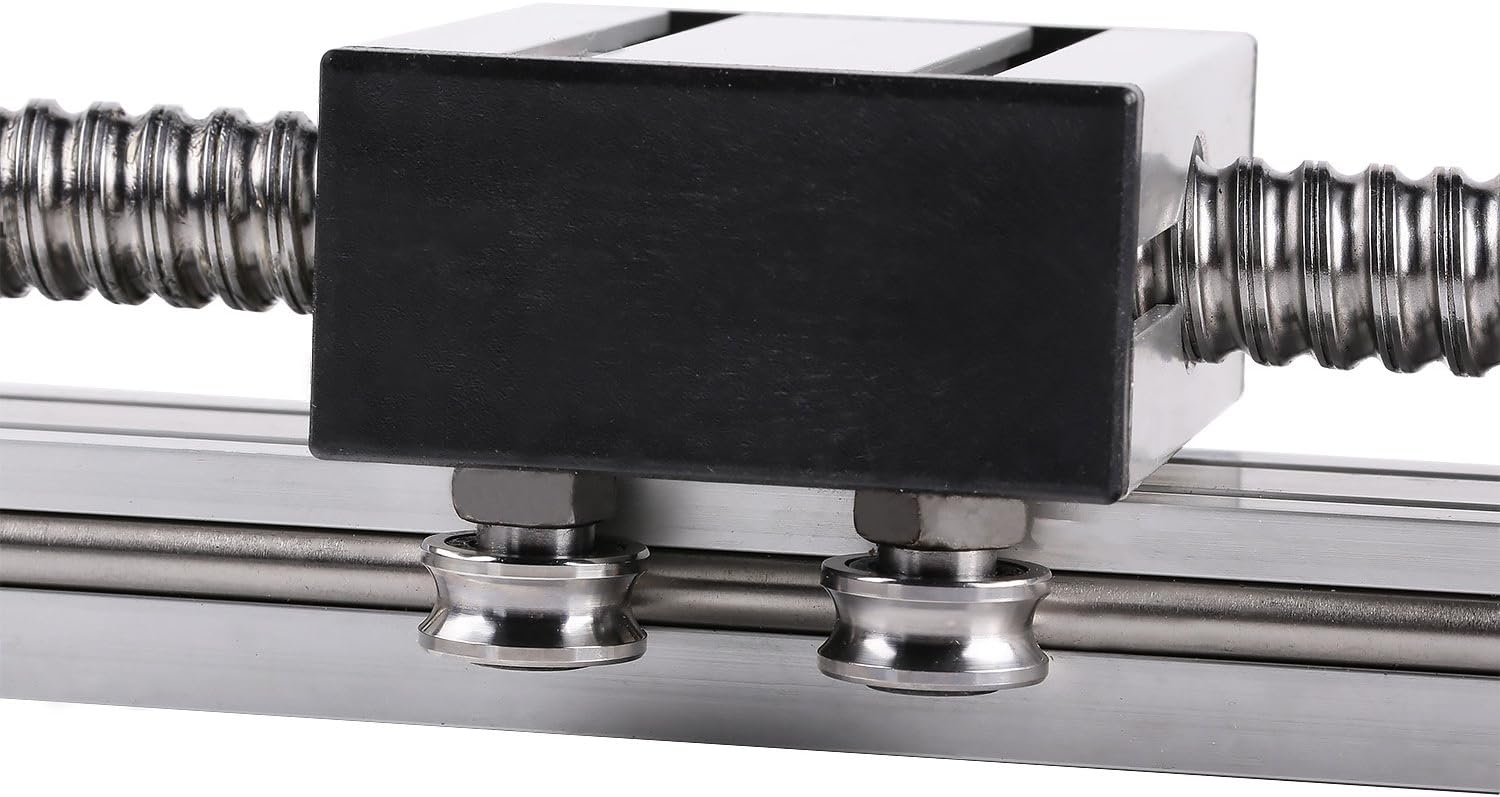 100 mm & 300 mm stroke length linear rail guide ball spindle Sfu1605 ...