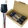 irhapsody 5 Pack 40/30 AMP 12V DC Waterproof Relay and Harness - Heavy ...