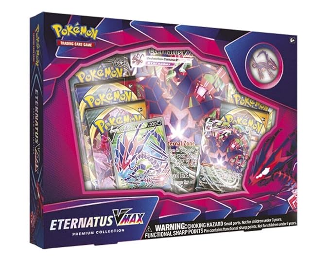 Buy Pokémon TCG: Eternatus VMAX Premium Collection, Multicolor Online ...