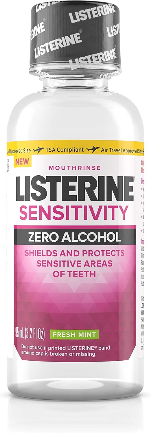 Listerine Sensitivity Mouthwash 24-Hour Tooth Sensitivity Relief ...