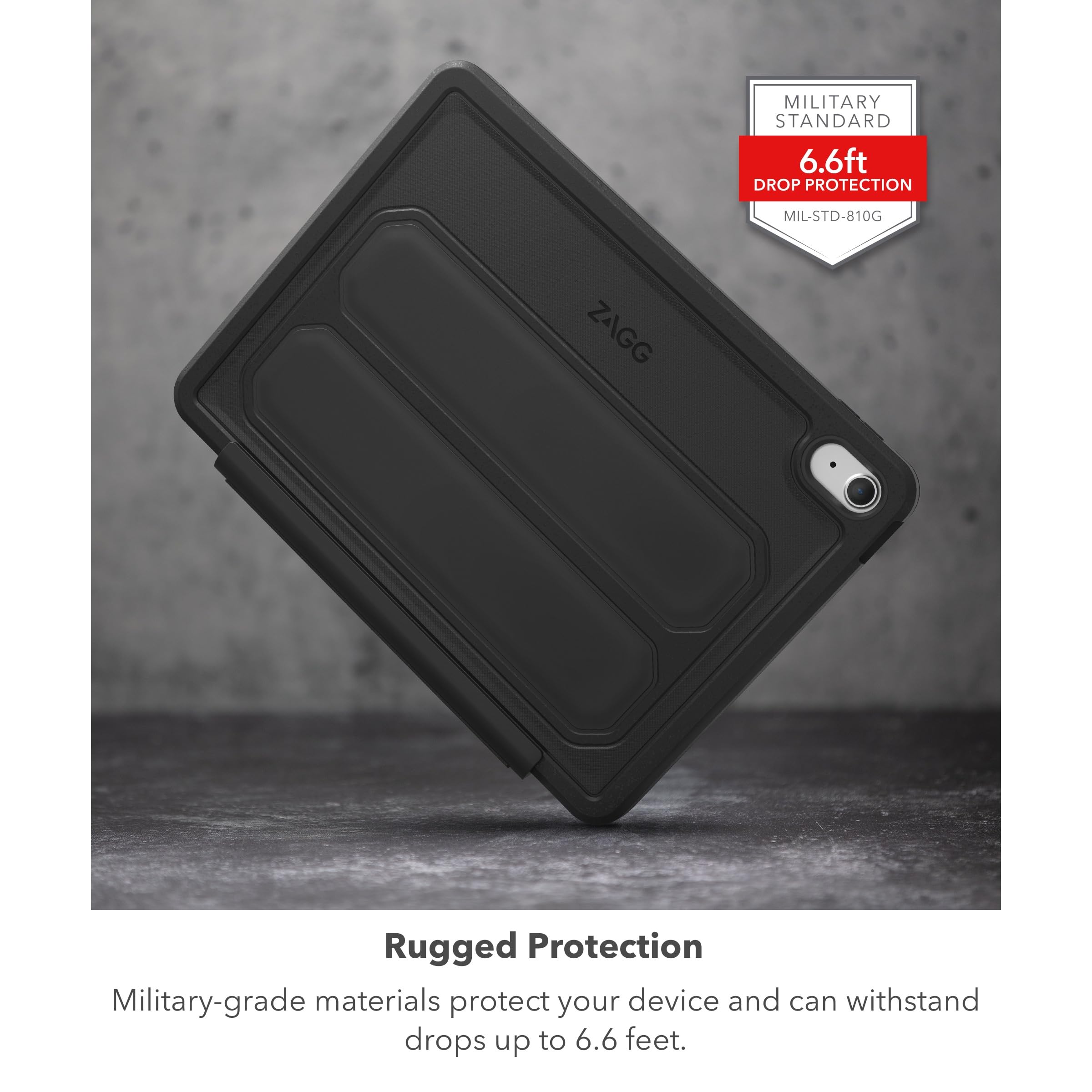 Mua ZAGG Rugged Book iPad 10.9" (Gen 10) Case - Durable Wireless ...