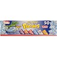 Amazon.com: KISKO KIDS GIANT FREEZIES 50 Pack Freeze Pops 6 Flavors ...
