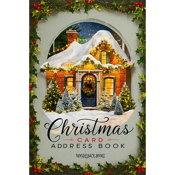 Christmas Cards FREE - Christmas Card List Printable, Holiday Card ...