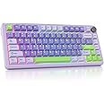 Amazon.com: surmen M75 75% Wireless Creamy Keyboard with Gasket, Pre ...