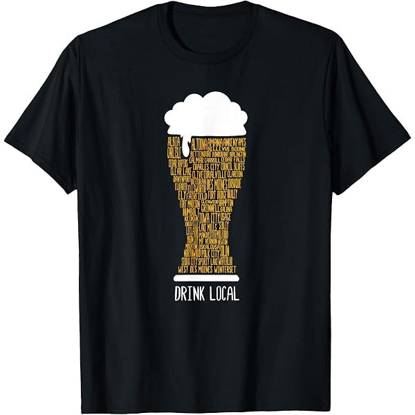 Iowa Craft Beer T Shirts