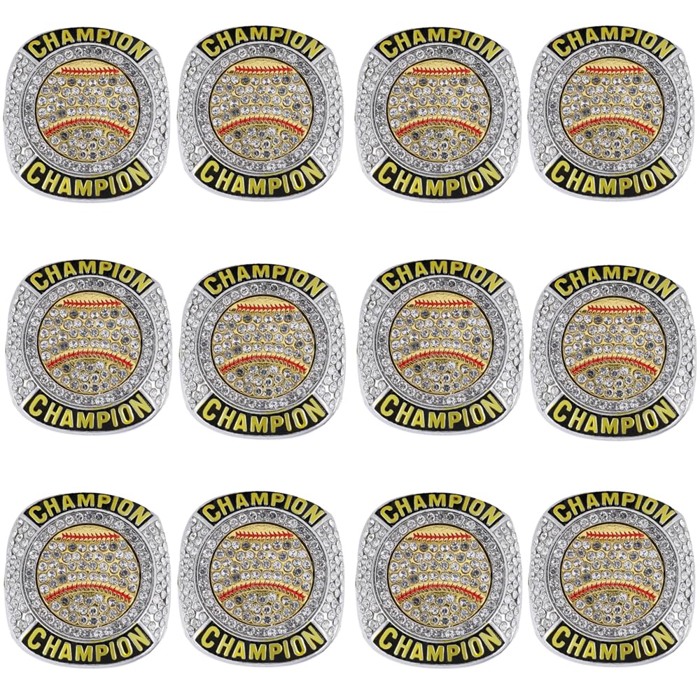 guancrown Baseball Championship Ring Trophy Award Gift Tournament ...