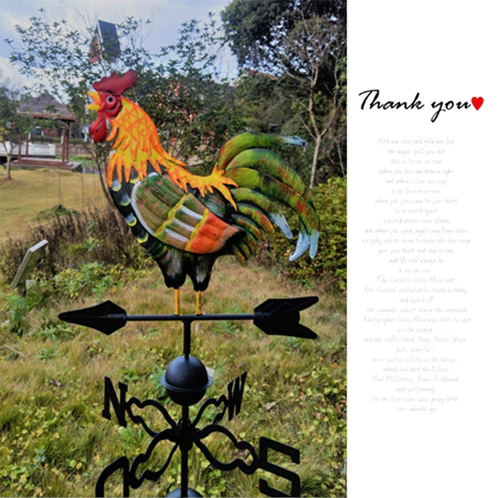 Decorazioni per il giardino Tetto Rcraftn Gallo Banderuola Kit Cazzo ...