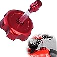 Amazon.com: Fuel Cap CNC Billet Gas Tank Cap with Anti-Leak Vent Tube ...