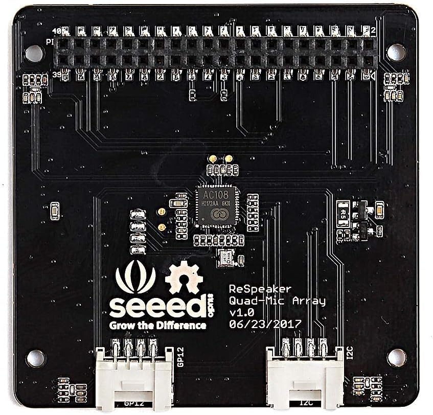Seeed ReSpeaker 4-Mic Array for Raspberry Pi – BigaMart