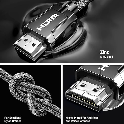 Anker Hdmi Cable UGREEN 8K HDMI Cable 2.1 , 48Gbps Ultra High Speed ...