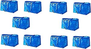 Amazon.com: IKEA Frakta Bags Set of 10: Home & Kitchen