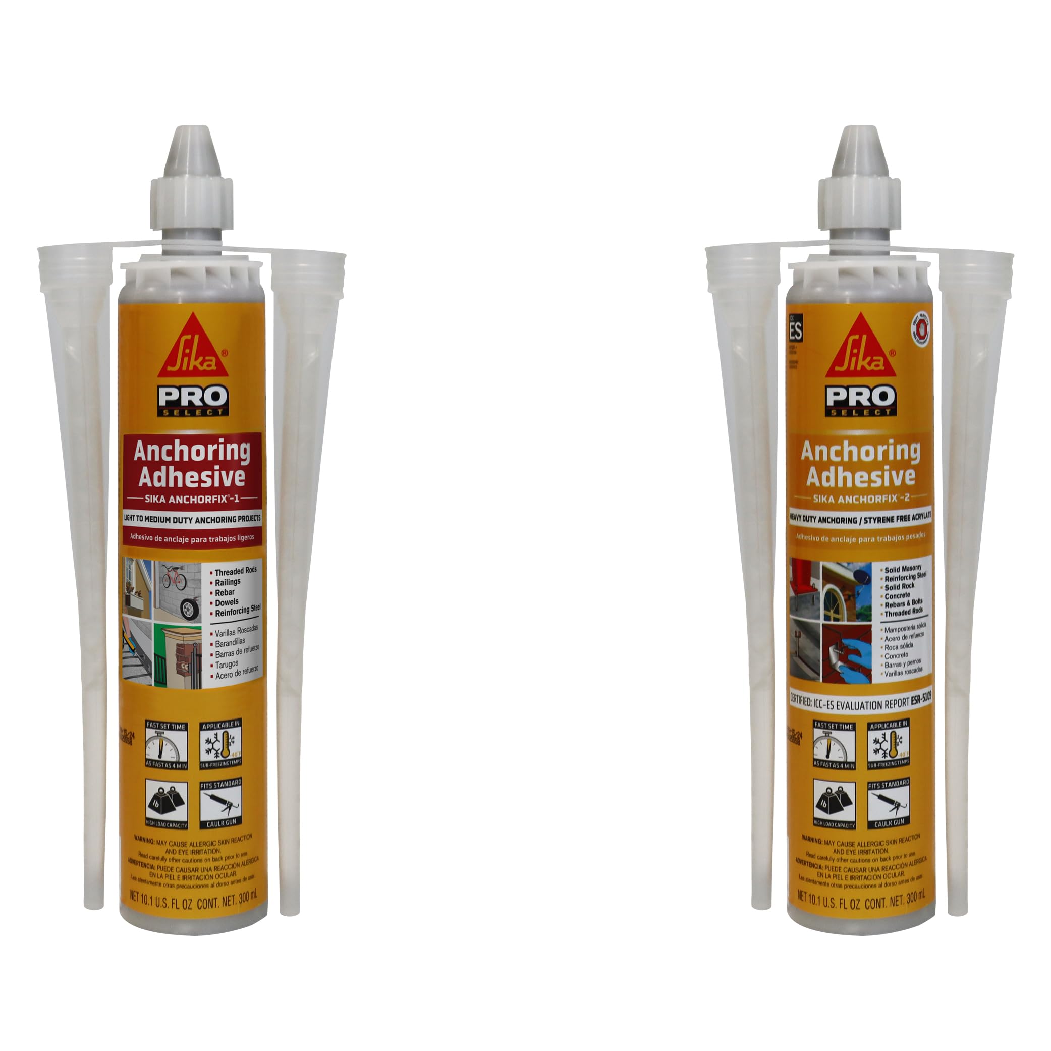 Sika Anchorfix-1, Fast Setting anchoring for Threaded and reinforcing ...