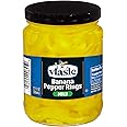 Amazon.com : Vlasic Deli Style Mild Banana Pepper Rings, Keto Friendly ...