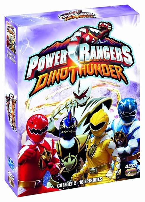 Power Rangers : Dino Thunder - Coffret 2 Francia DVD: Amazon.es: James ...