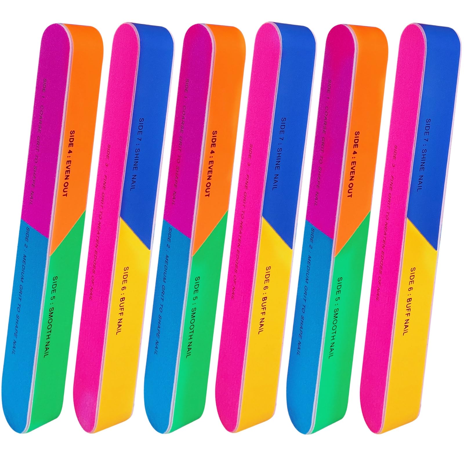 Mua 7 Way Nail Buffer (6 Pcs), Nail Buffers Blocks for Natural Nails Shine Smoother Buffing ...