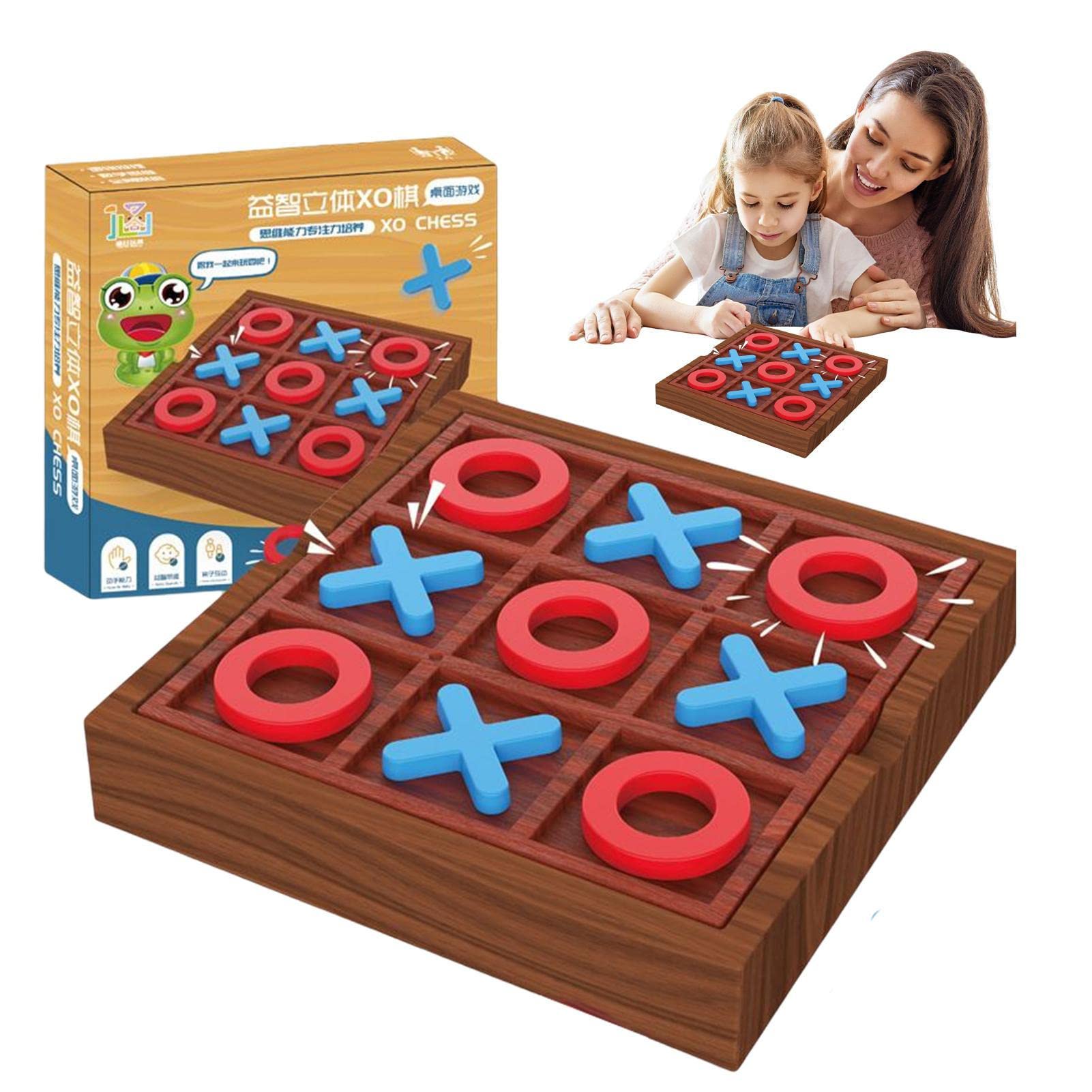 Mua Tic Tac Game, Tic Tac Tac Toe Game, Wooden Board Game, Board Game ...