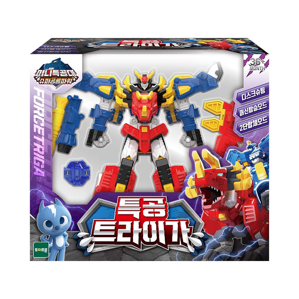 Mua Mini Force Super Dinosaur Power Commander Triga Robot Toy Mini ...