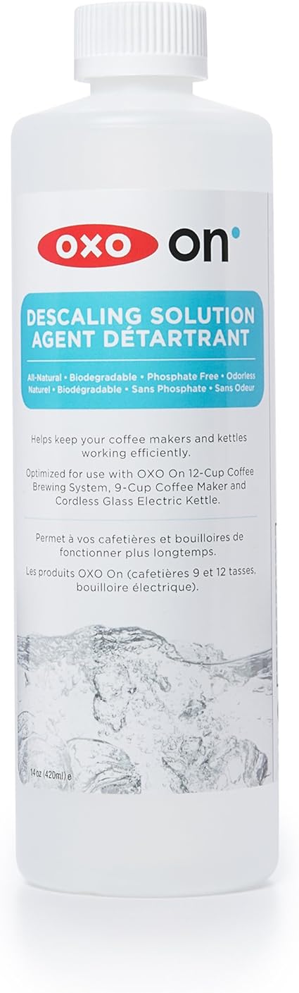 OXO Brew All-Natural Phosphate-Free Descaling Solution: Amazon.ca: Home ...