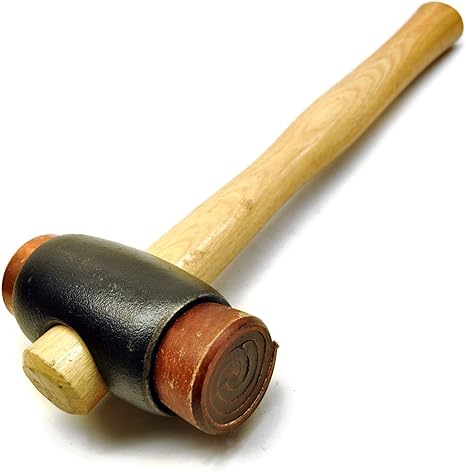 Thor No 4 Copper & Rawhide Faced Hammer/Hide Mallet Dead Blow TE400 ...