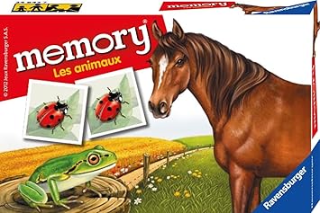 Ravensburger - 24642 - Jeu Educatif - Memory Les Animaux: Amazon.fr ...