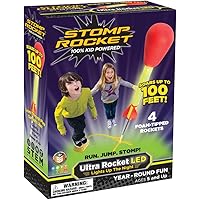 The Original Stomp Rocket Stunt Planes Launcher - 3 Foam Planes and Toy ...
