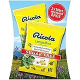 Amazon.com: Ricola Big Bag Sugar Free Cough Drops Drops 2245, Lemon, Lemon Mint, 45 Count, Pack ...
