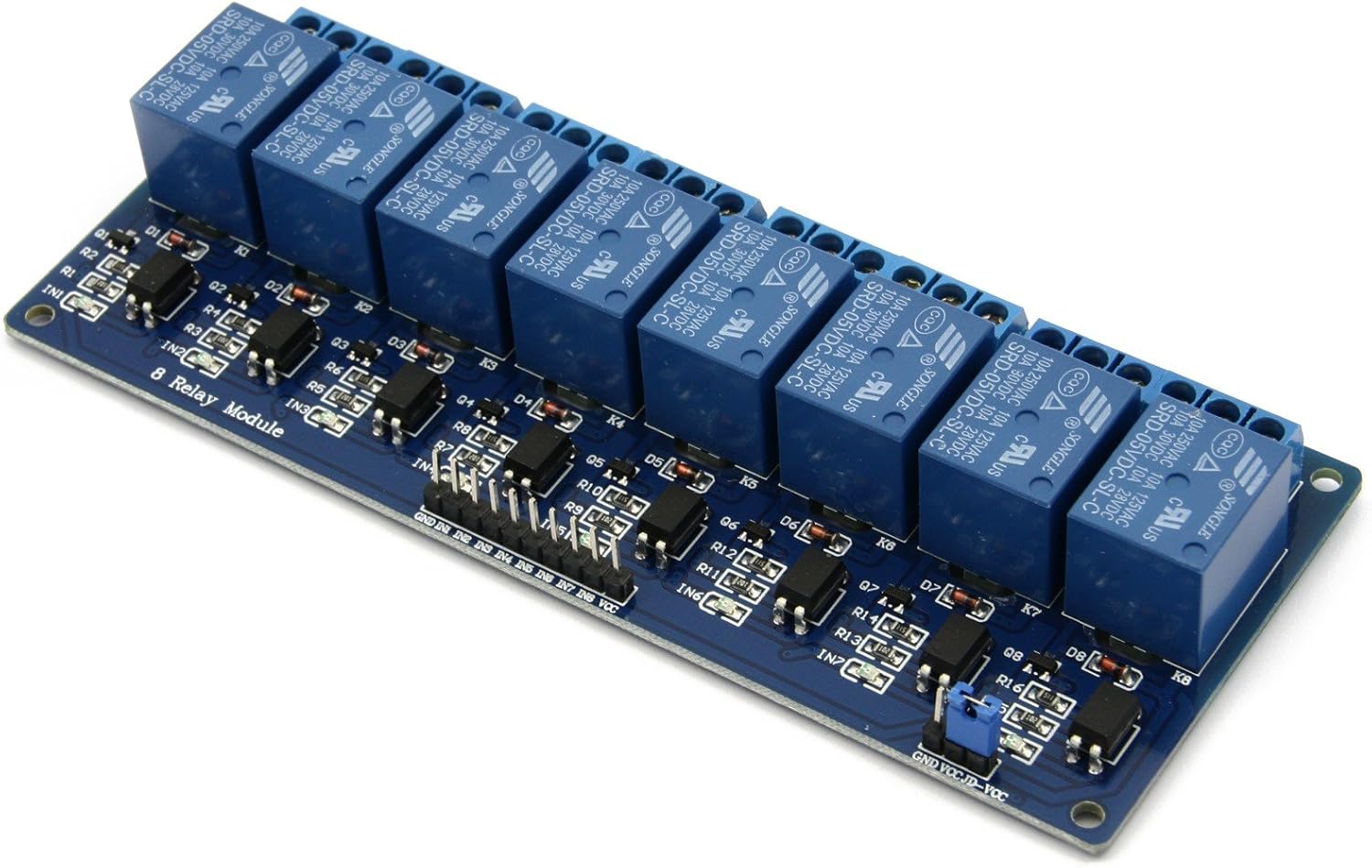 8fach Relais + LCD Display / Spannung bricht zusammen - Deutsch - Arduino Forum