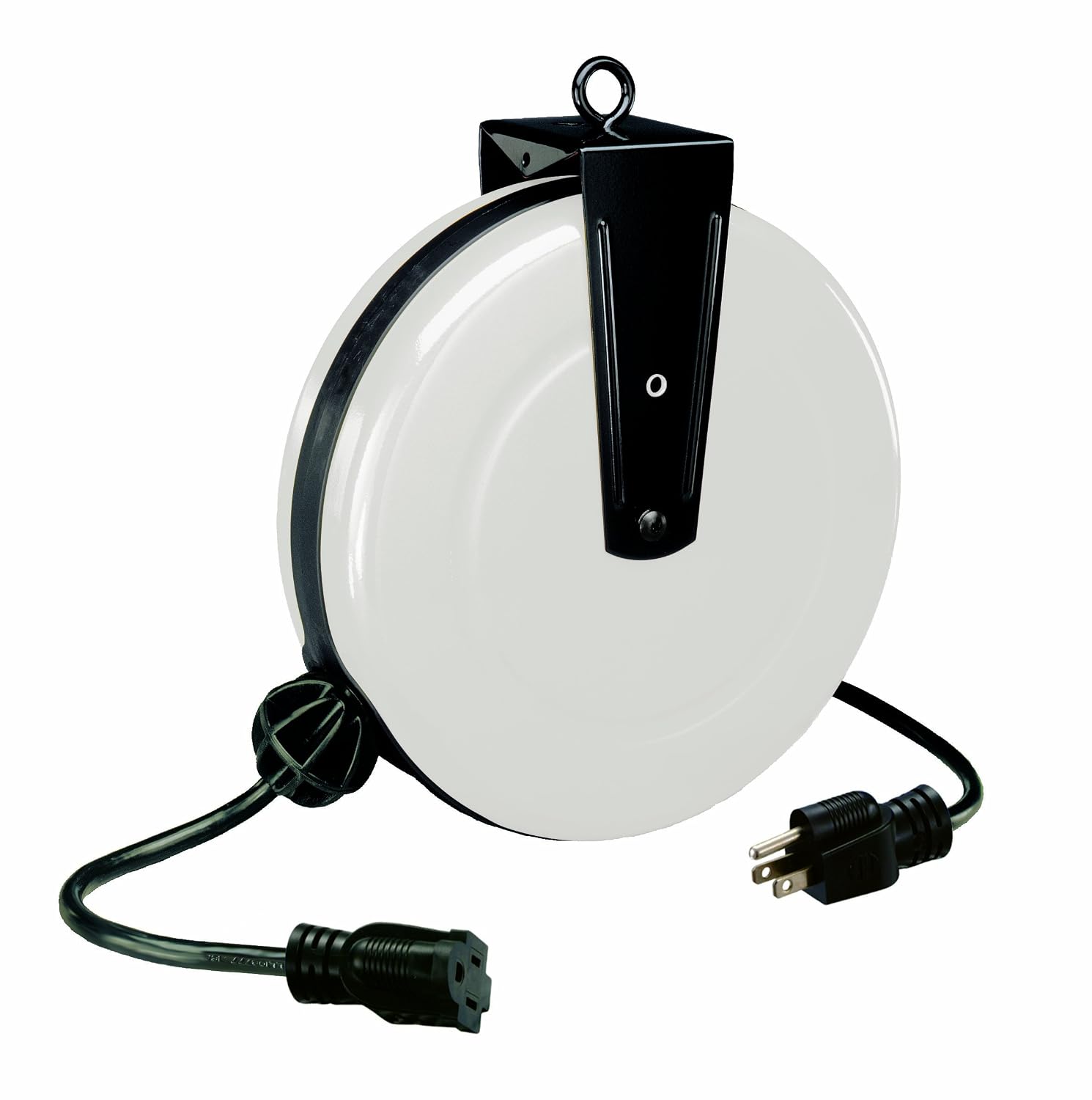 Alert Stamping 5000M-30GF-CB 30-Feet Retractable Extension Cord Reel ...