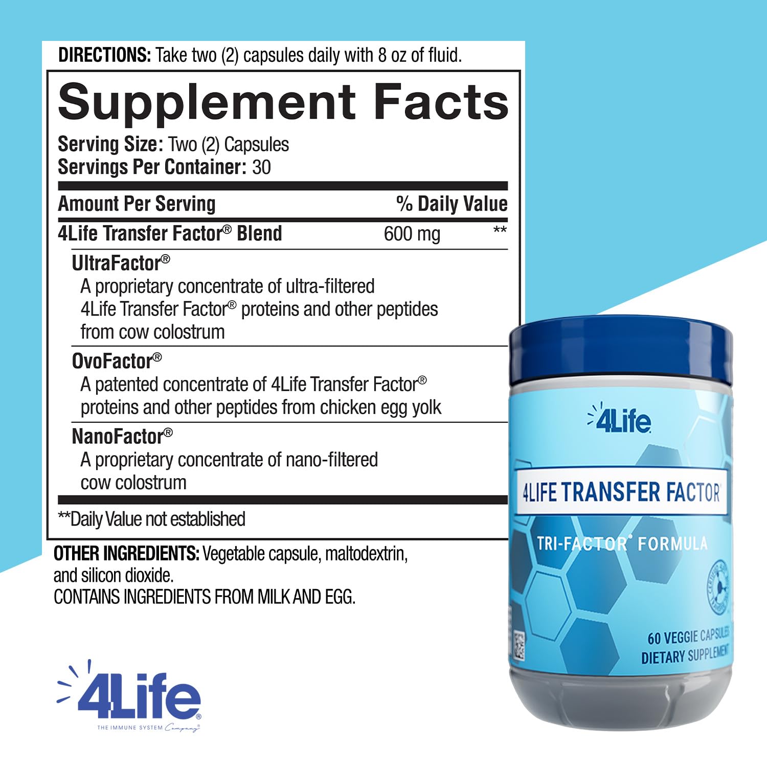 Mua 4Life Transfer Factor Tri-Factor Formula - Advanced Immune Support ...