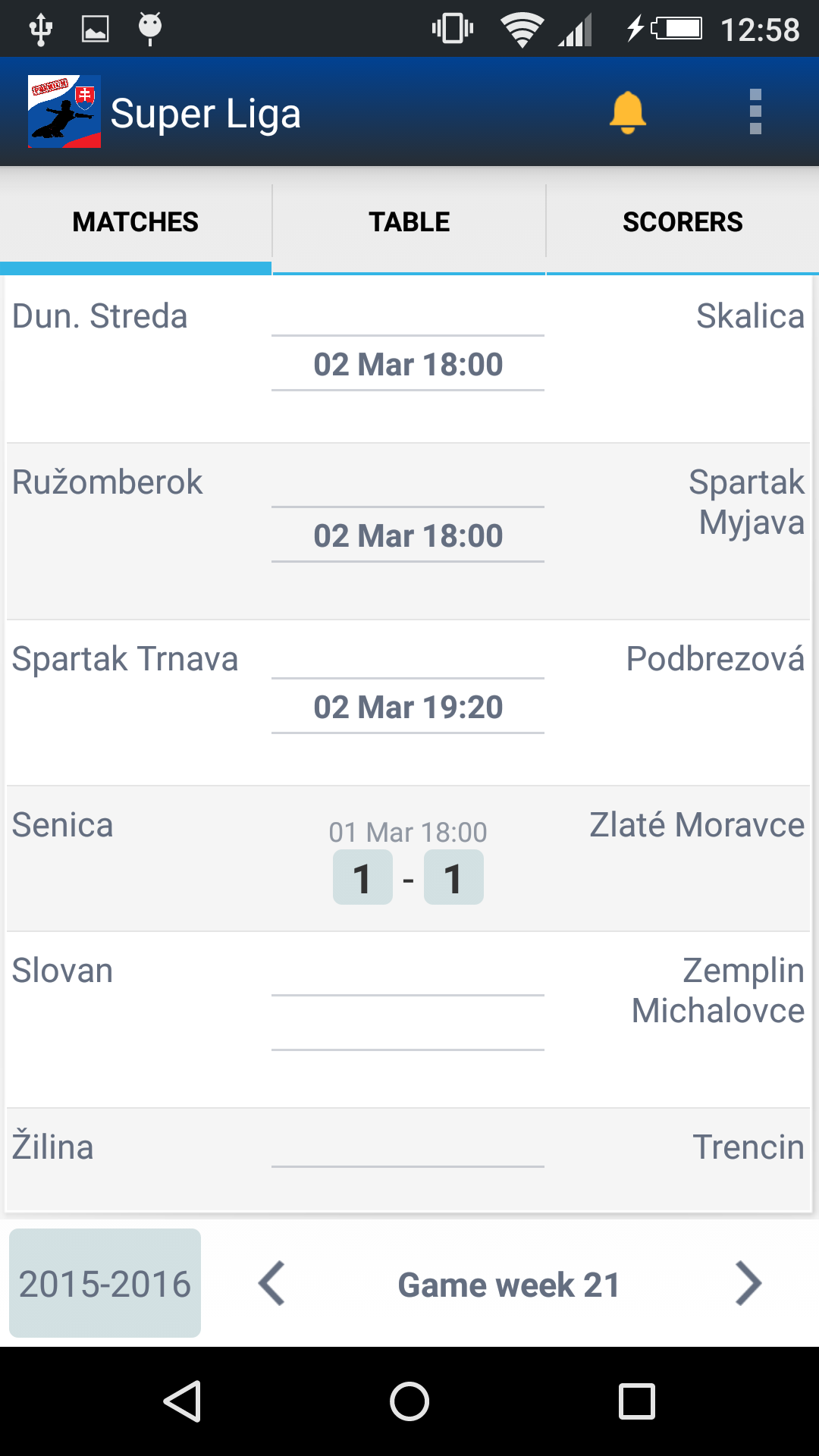 Slovak Super Liga-Fortuna Liga Premium Version: Amazon.es: Appstore ...