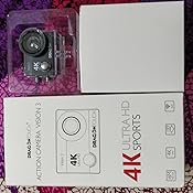 Dragon Touch 4K30fps WiFi Action Camera 16MP Vision3: Amazon.in ...