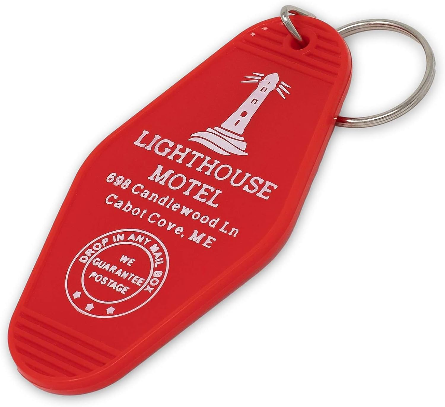 Vintage Motel Hotel Keychain (Red/White - Lighthouse Motel): Amazon.ca ...