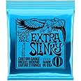 Amazon.com: Ernie Ball Extra Slinky Nickel Wound Electric Guitar Strings, 8-38 Gauge (P02225 ...
