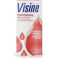 Amazon.com: Visine Original Redness Relief Eye Drops for Red Eyes & Eye ...