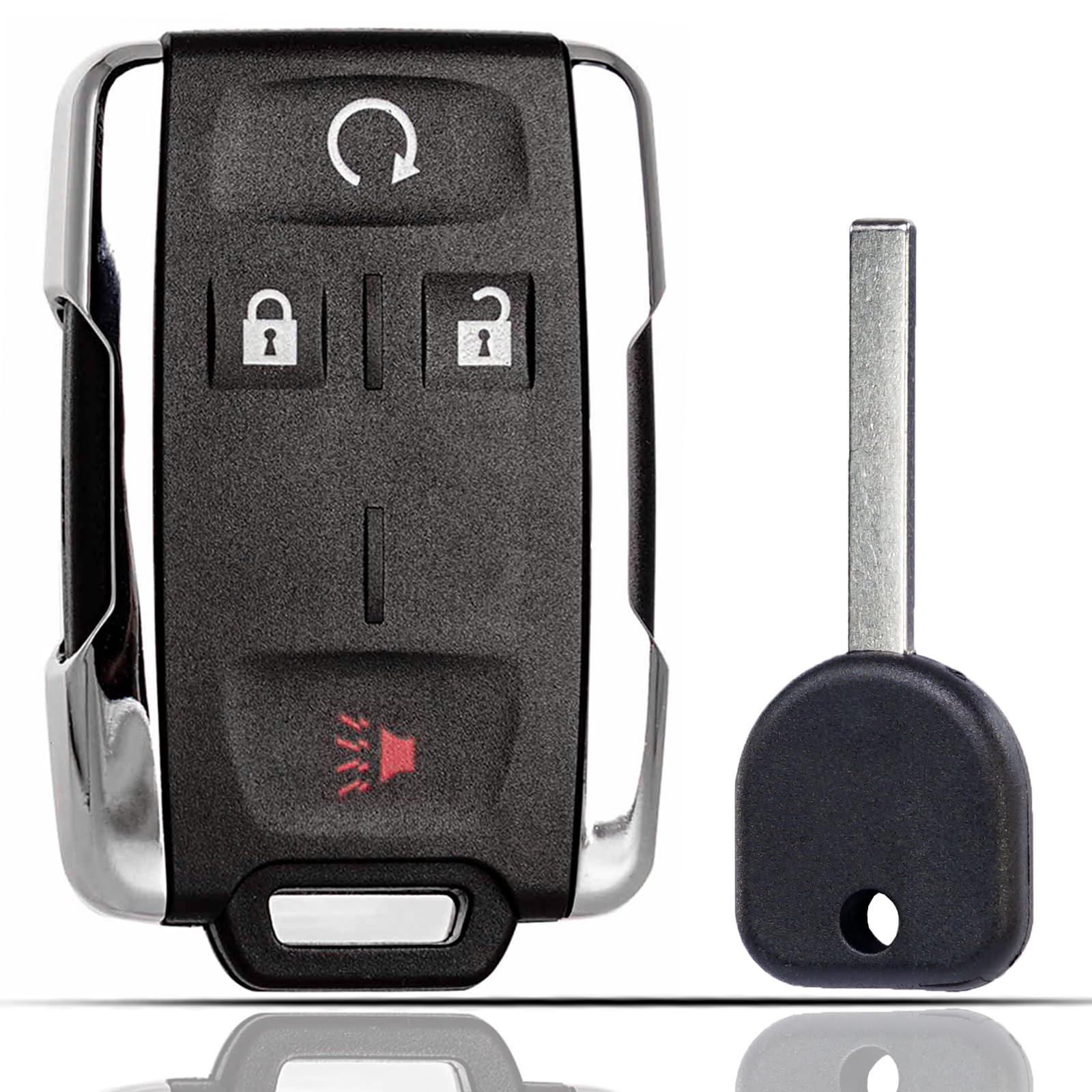 SUPALAND Key Fob Remote Replacement Fits for Chevy Silverado 1500 2500 ...