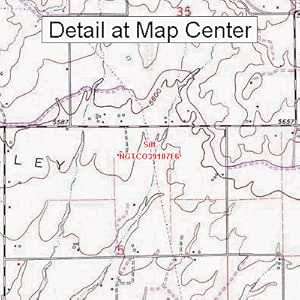 Amazon.com : USGS Topographic Quadrangle Map - Silt, Colorado (Folded ...