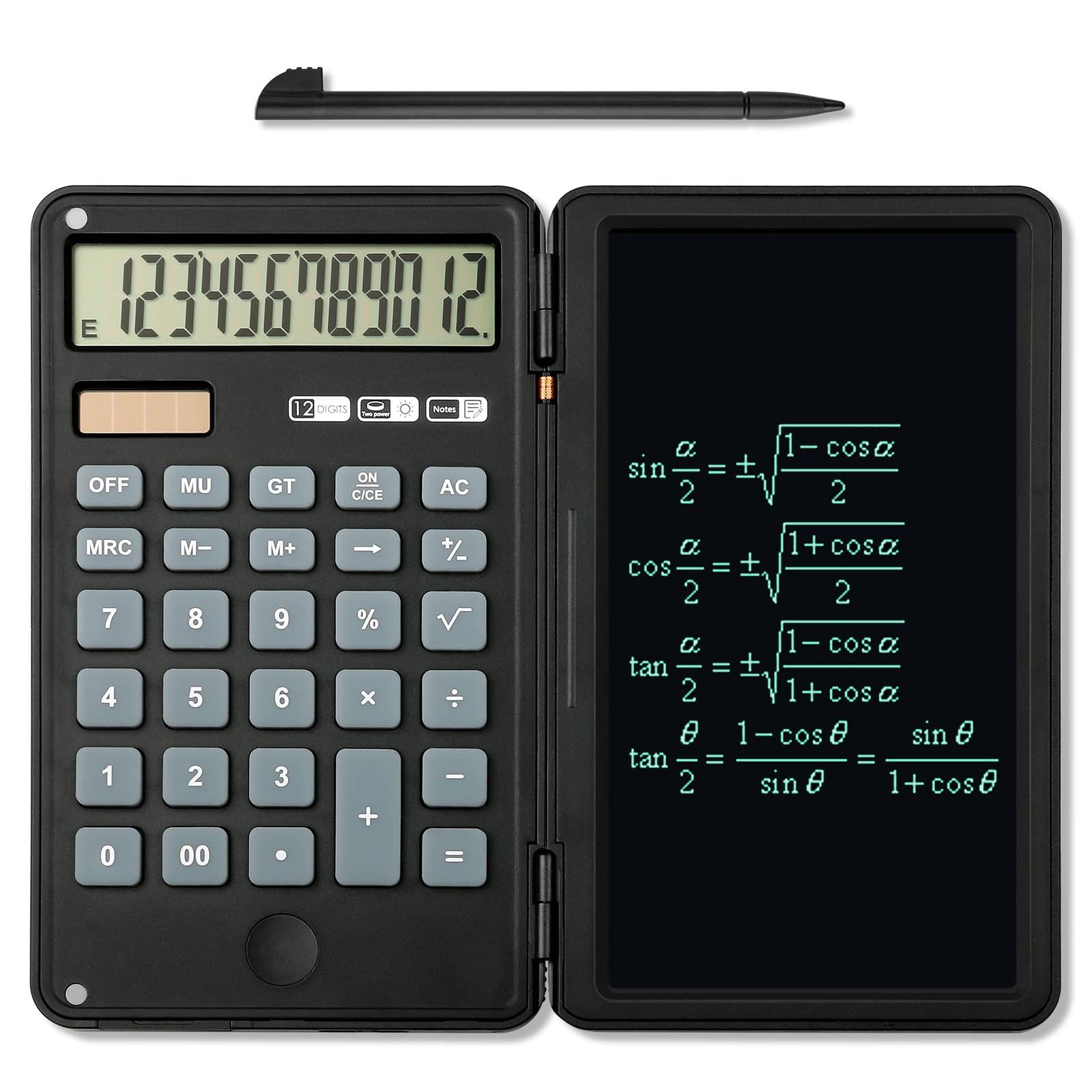 Mua Calculator, 12-Digit Large Display Office Desk Calcultors with ...