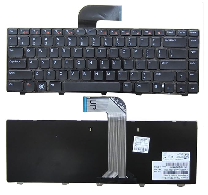 Laptop Keyboard Compatible for DELL VOSTRO 3450 Laptop Keyboard Black ...