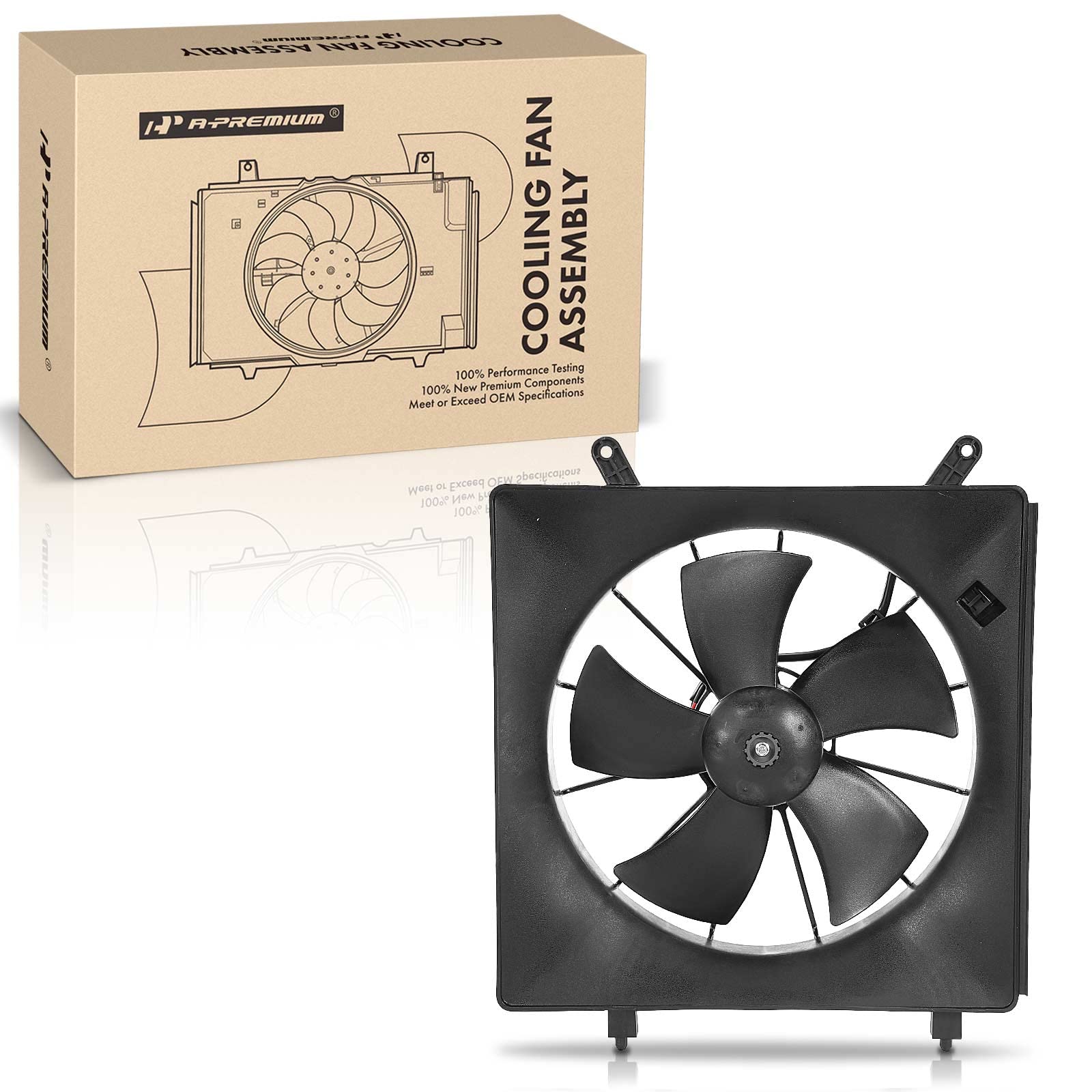 A-Premium Engine Radiator Cooling Fan Assembly Compatible with Select ...