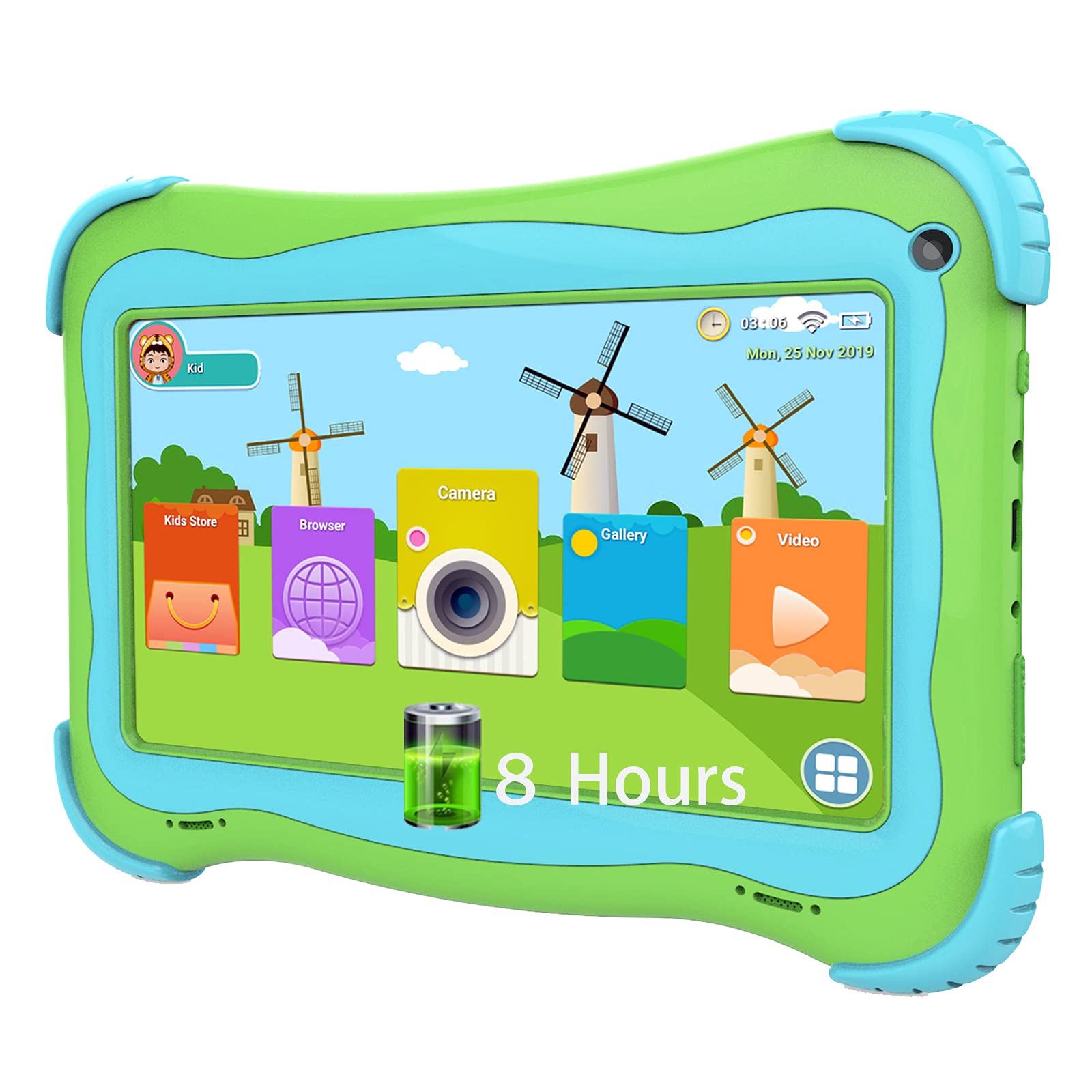 Mua Kids Tablet PC 7 Inch Quad Core Android Tablet 3800mAh Works 8 ...