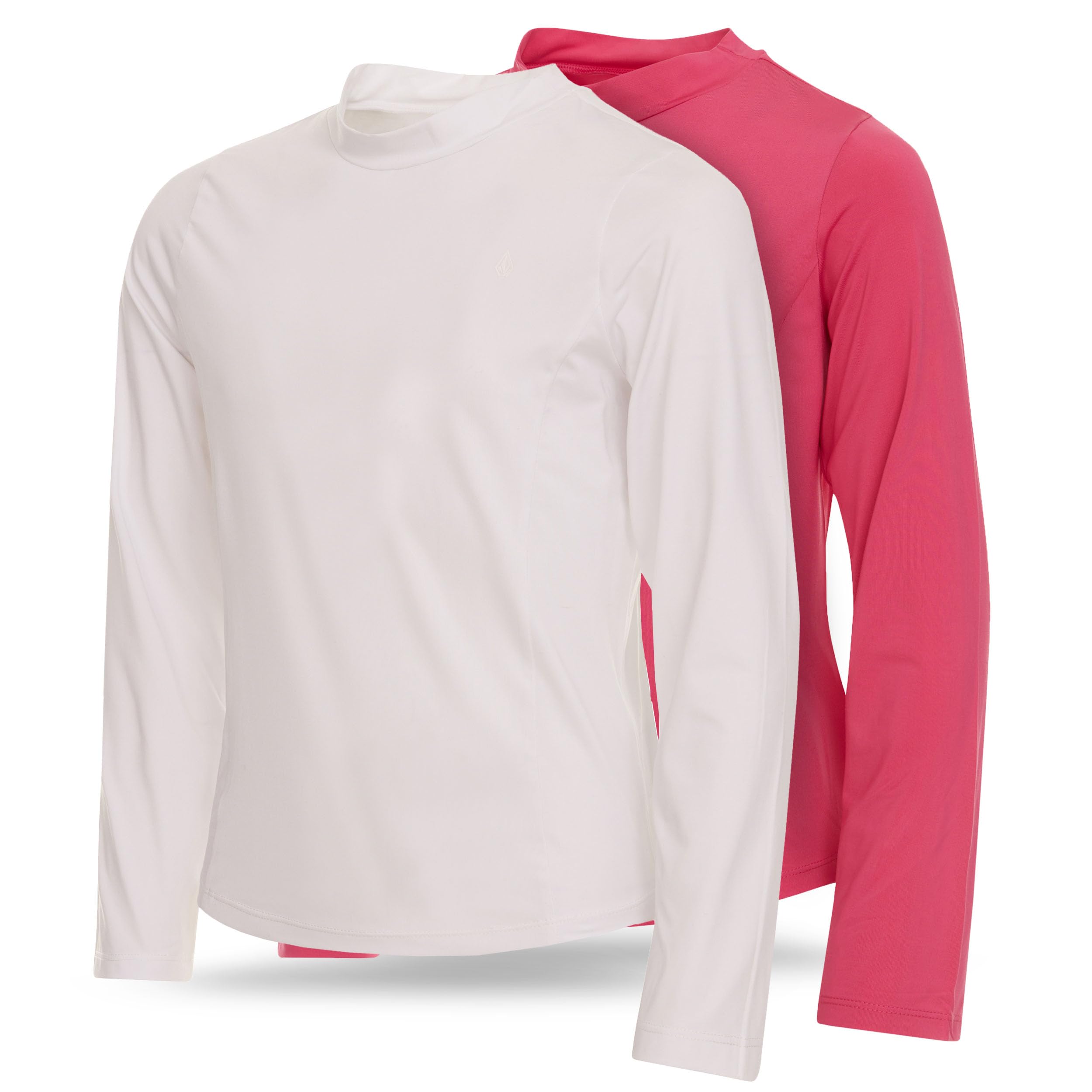 Volcom Girls Rash Guard 2 Pack Rash Guard for Girls Long Sleeve Swim ...