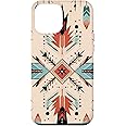 Amazon.com: iPhone 14 Pro Max Aesthetic Boho Aztec Western Retro Pattern Design Case : Cell ...
