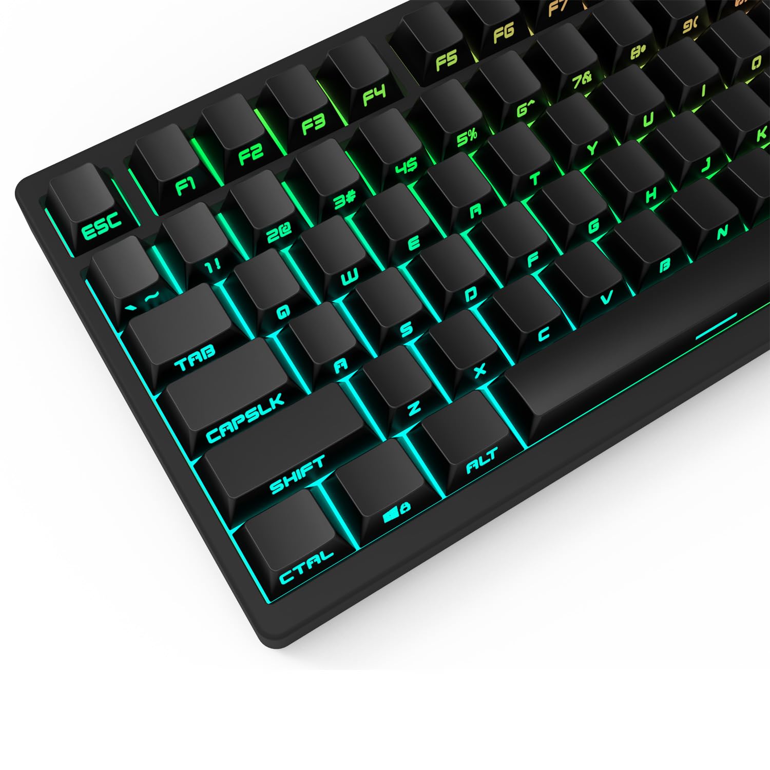 Mua IOAOI Side Printed PBT Keycaps Set, Shine Through Keycaps 75 ...