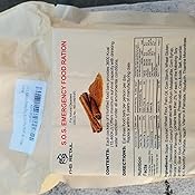 SOS Food Labs SOScin1pk S.O.S. Rations Emergency 3600 Calorie Cinnamon Flavor Food Bar - 3 Day ...